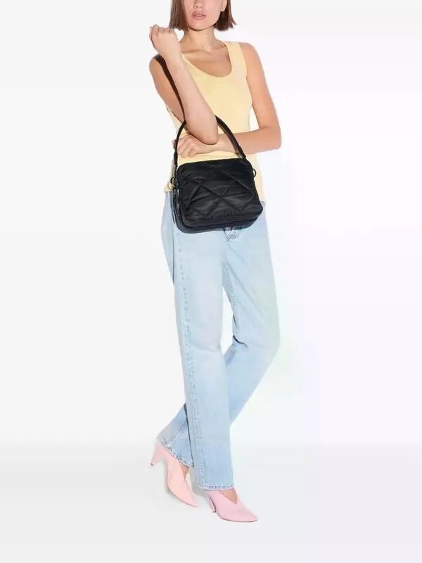 Mz Wallace Madison Quilted Crossbody Bag - Black