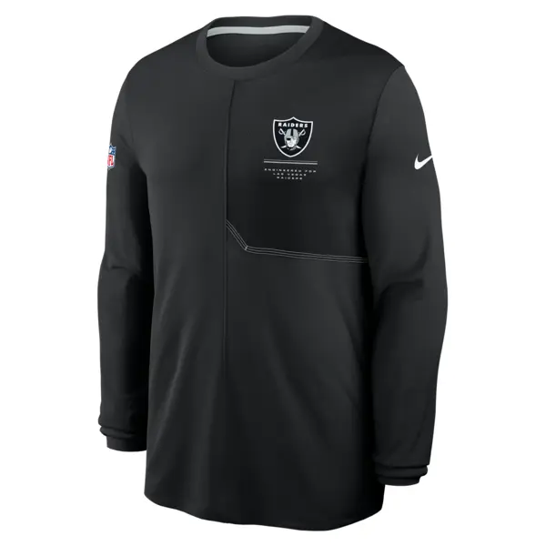 Nike Las Vegas Raiders Dri-fit Nfl Long-sleeve Top - Black