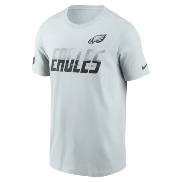 Nike Philadelphia Eagles Sideline Team Issue Dri-fit Nfl T-shirt - Grey