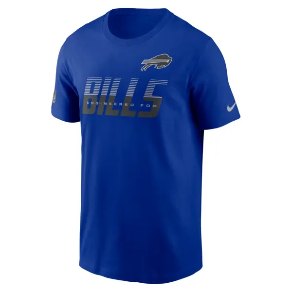 Nike Buffalo Bills Sideline Team Issue Dri-fit Nfl T-shirt - Blue