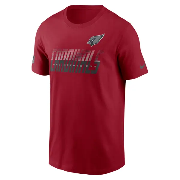 Nike Arizona Cardinals Sideline Team Issue Dri-fit Nfl T-shirt - Red