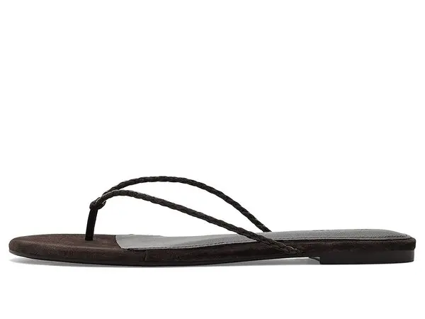 Madewell Braided Thong Sandals - Brown