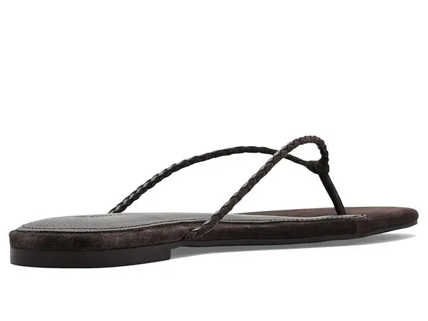 Madewell Braided Thong Sandals - Brown