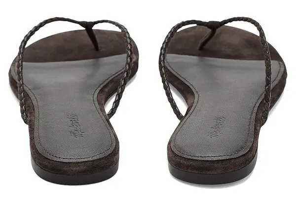 Madewell Braided Thong Sandals - Brown