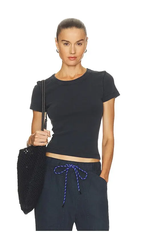 Free People X We The Free Atlas Crew Tee - Black
