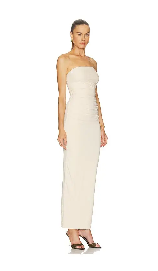 NAKEDVICE The Evelyn Strapless Maxi Dress