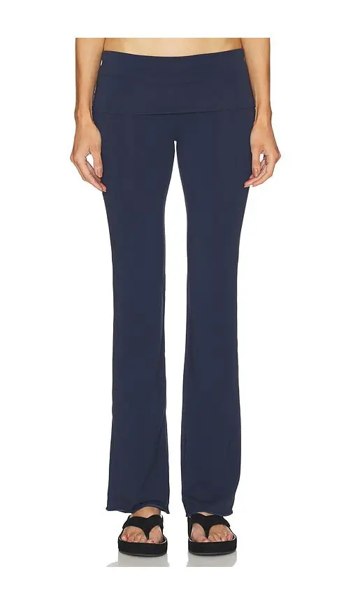 SKIMS Cotton Jersey Foldover Pant