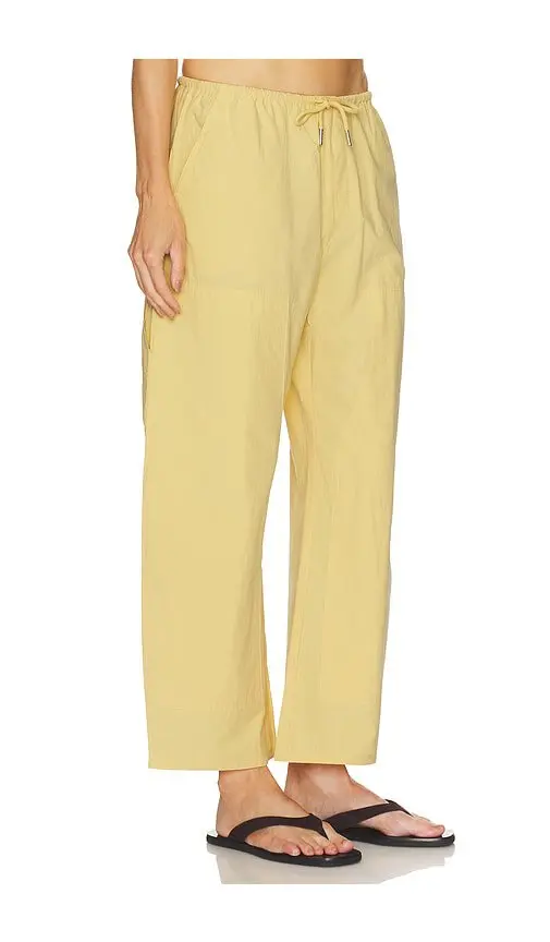 PISTOLA Theo Drawstring Poplin Pant
