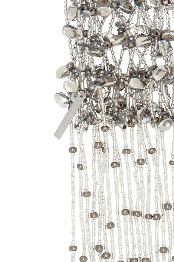 Dries Van Noten Metallic Embroidered Necklace