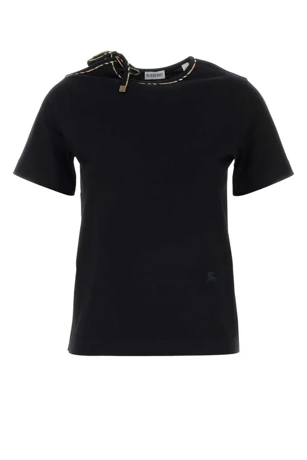 Burberry Cotton T-shirt - Black