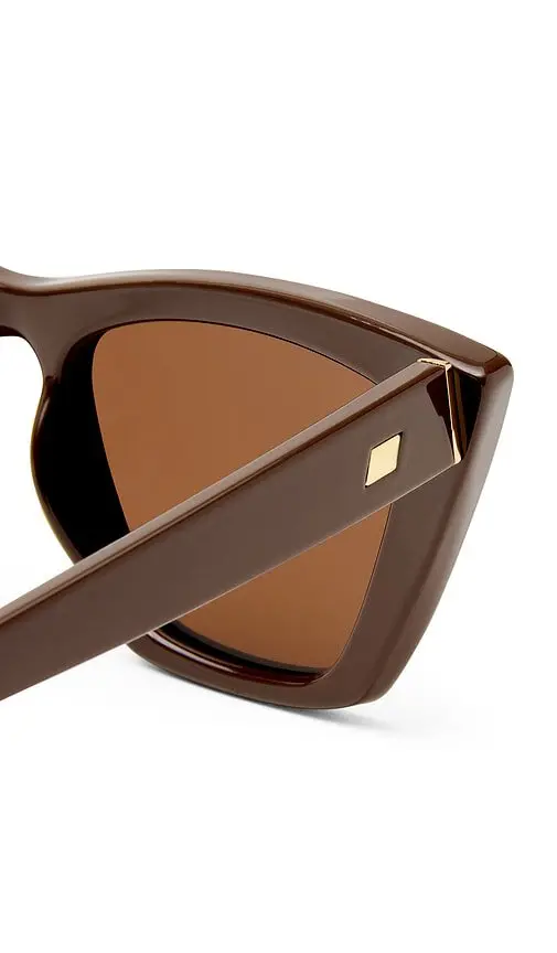 Le Specs Velodrome Sunglasses - Brown