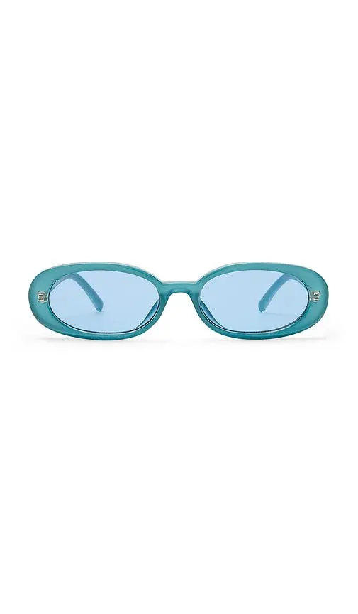 Le Specs Outta Love Sunglasses - Blue