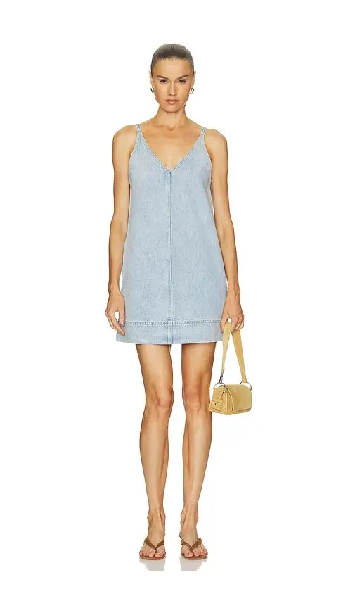PISTOLA Tavi Pop Over Dress - Blue