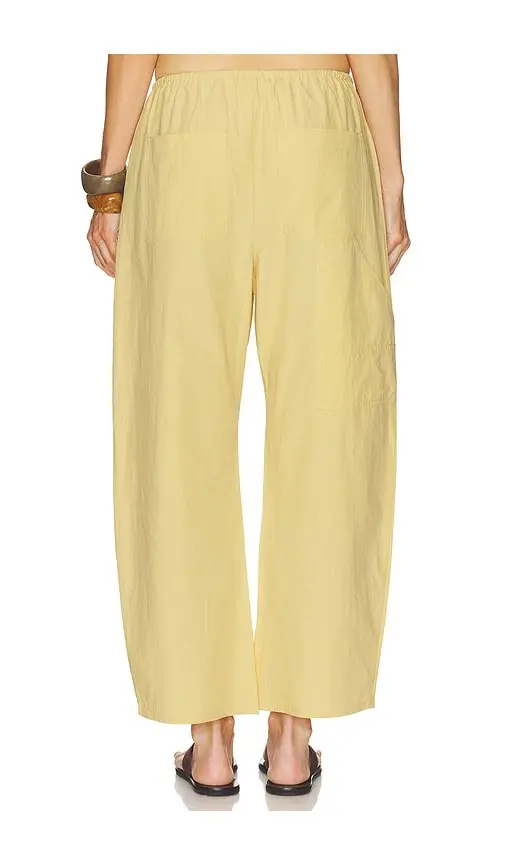 PISTOLA Theo Drawstring Poplin Pant