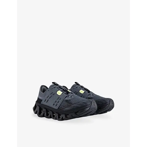 On Cloudswift Amp Mesh Trainers - Stone Black