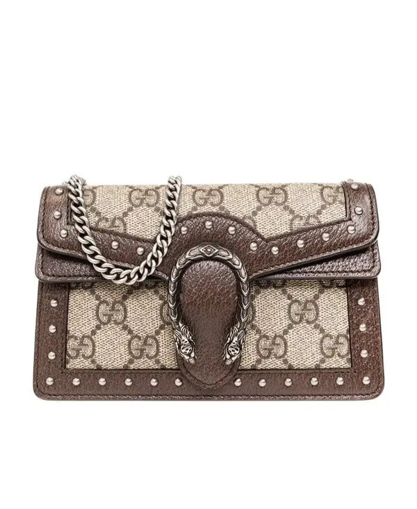 Gucci Dionysus Super Mini Shoulder Bag With Tiger Head Buckle