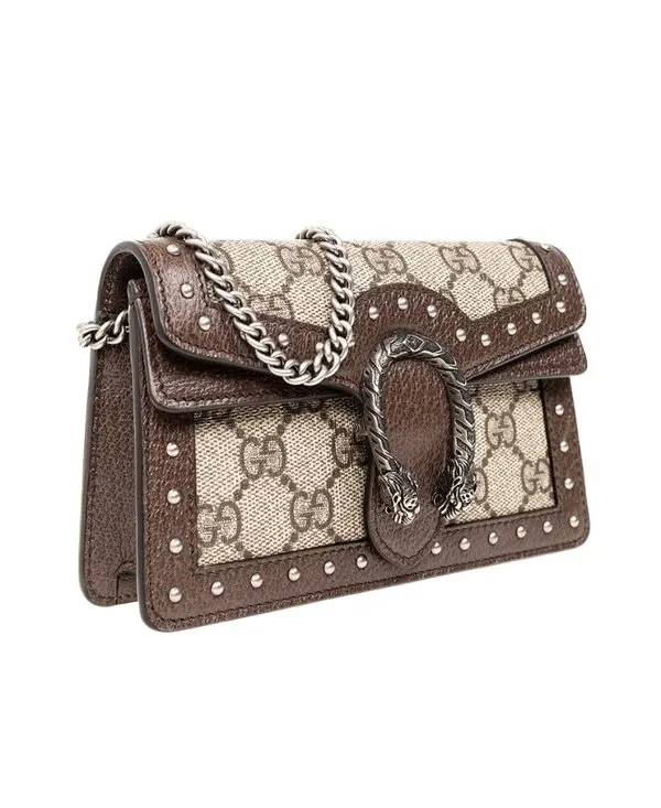 Gucci Dionysus Super Mini Shoulder Bag With Tiger Head Buckle
