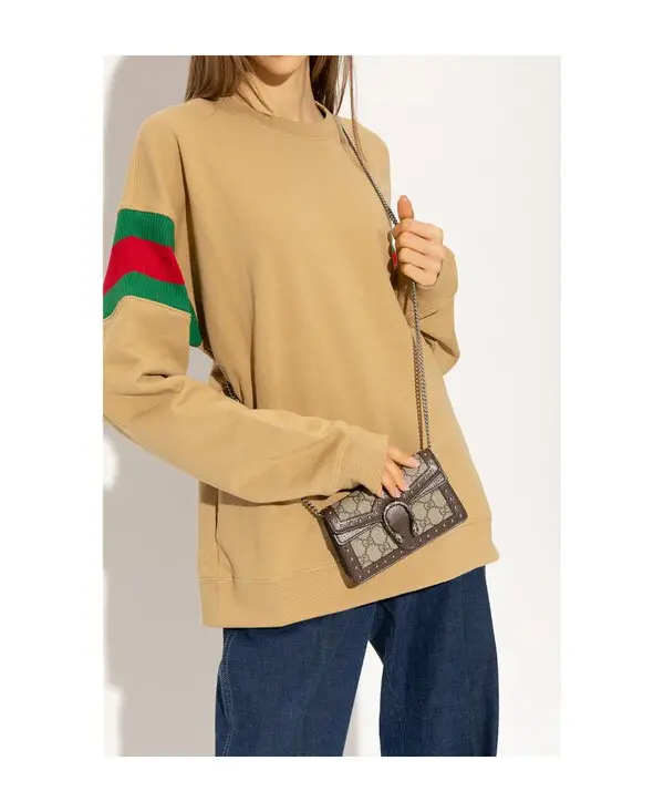 Gucci Dionysus Super Mini Shoulder Bag With Tiger Head Buckle