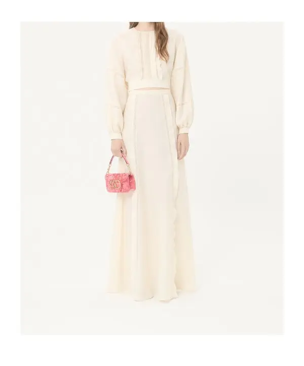 Valentino Garavani Locò Small Sequined Shoulder Bag