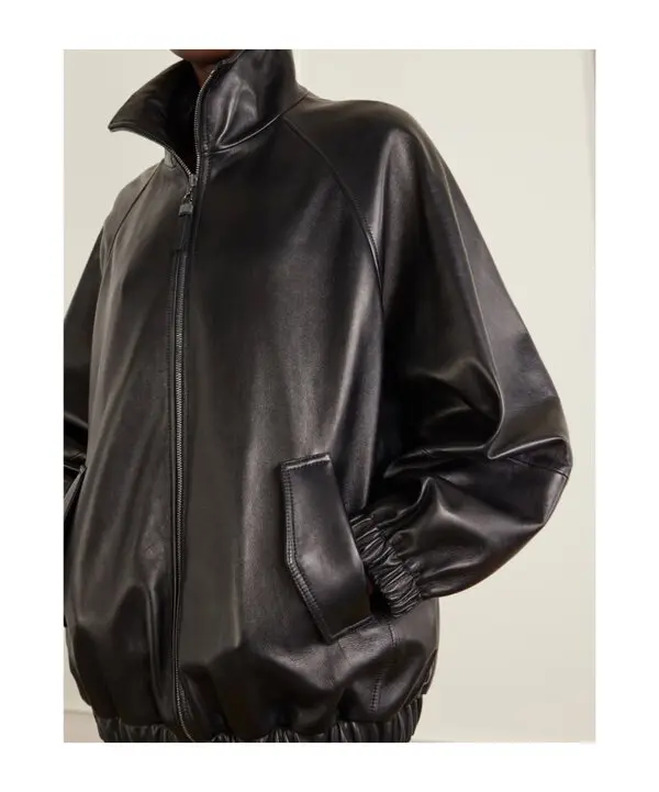 Brunello Cucinelli Zip-up Leather Jacket