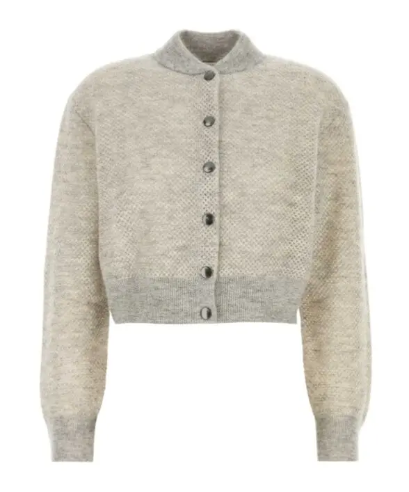 Brunello Cucinelli Cropped Cardigan - Nude