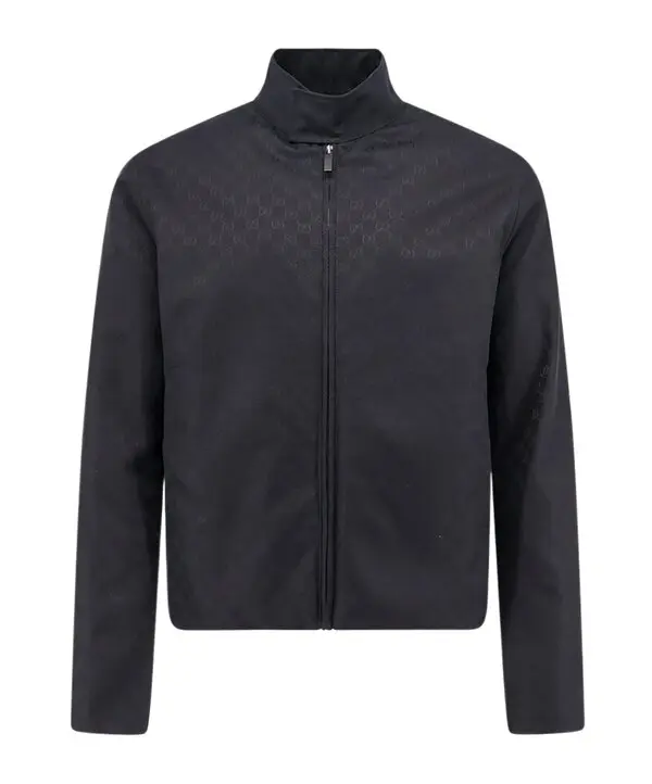 Gucci Monogram Zip-up Blouson Jacket