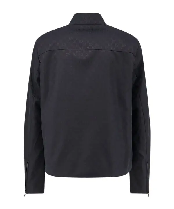 Gucci Monogram Zip-up Blouson Jacket