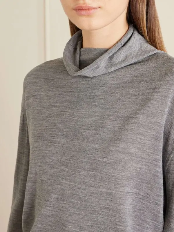 Khaite Wool Turtleneck Sweater