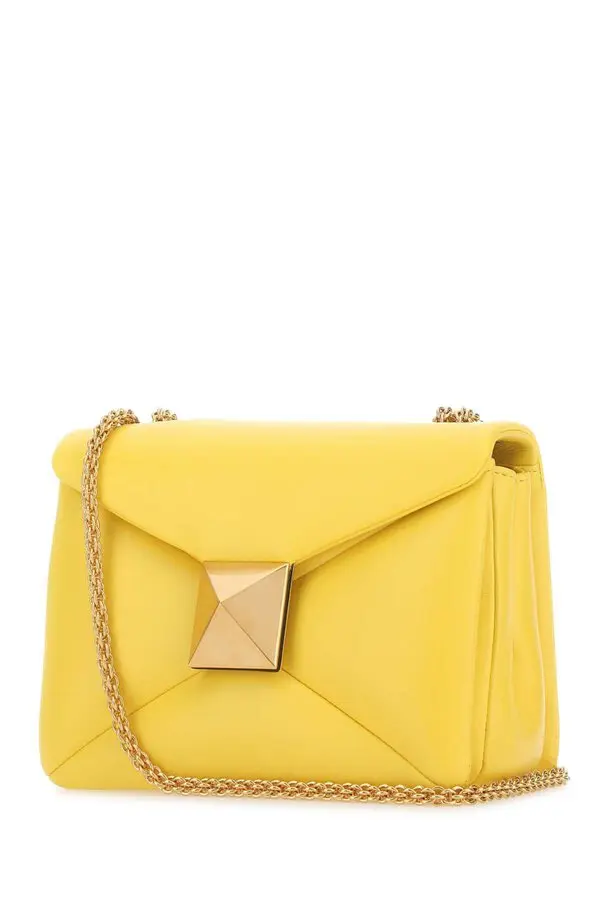 Valentino Garavani Nappa Leather One Stud Shoulder Bag
