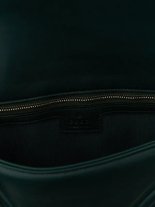 Gucci Gg Marmont Medium Shoulder Bag - Green