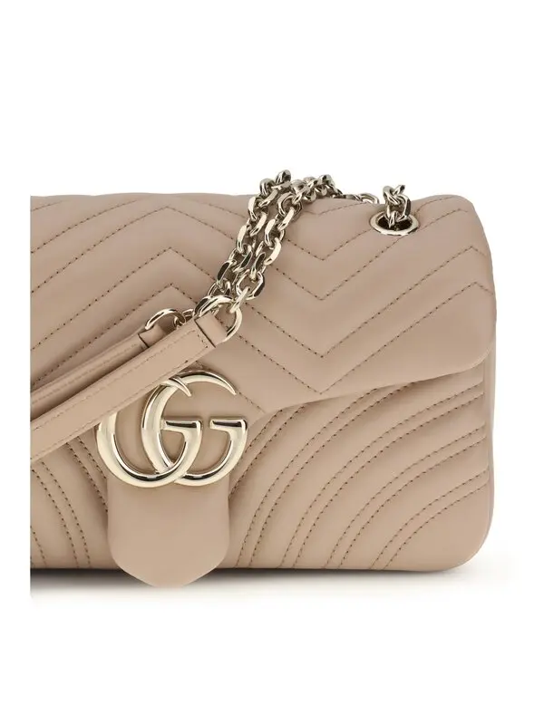 Gucci Gg Marmont Medium Shoulder Bag - Pink