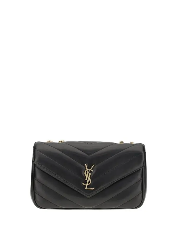 Saint Laurent Loulou Shoulder Bag - Black