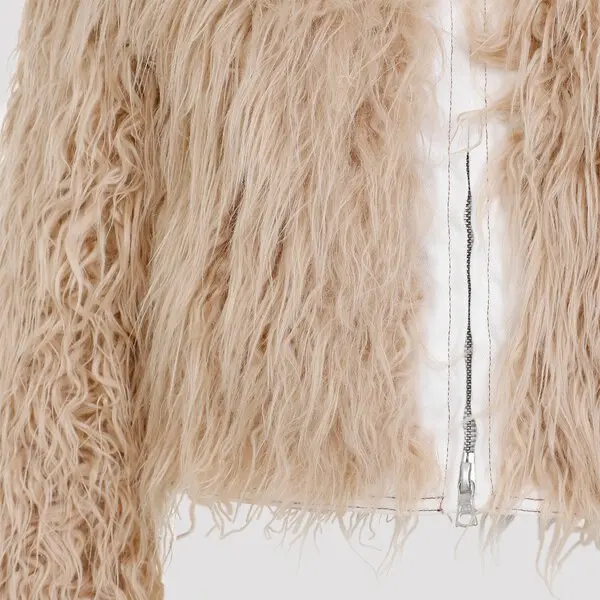Dries Van Noten Vangel" Fur Effect Jacket