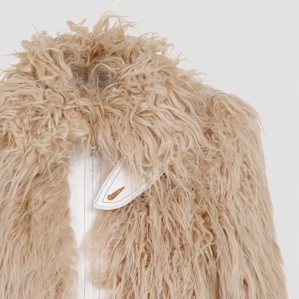 Dries Van Noten Vangel" Fur Effect Jacket