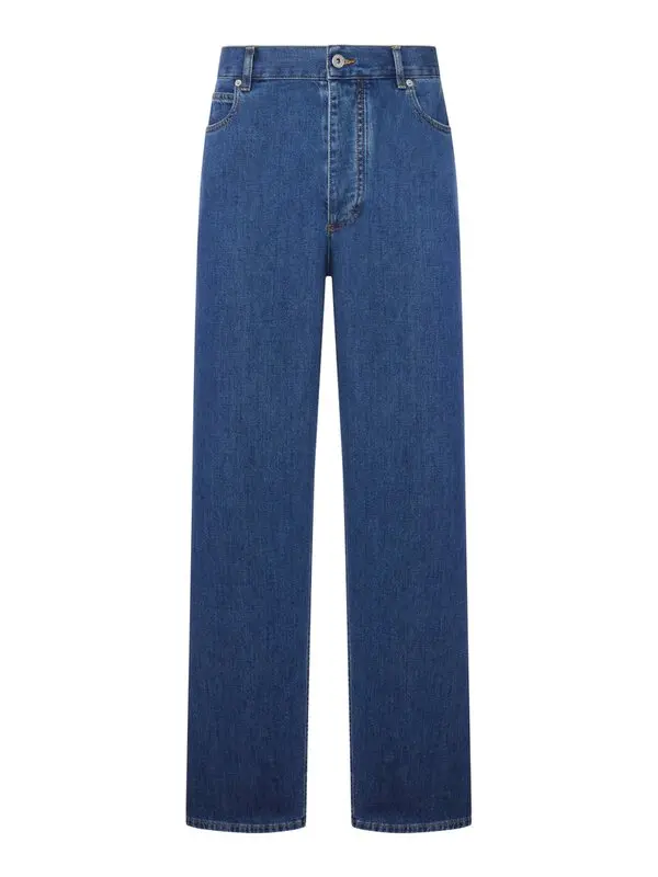 Bottega Veneta Straight Leg Jeans - Multicolor
