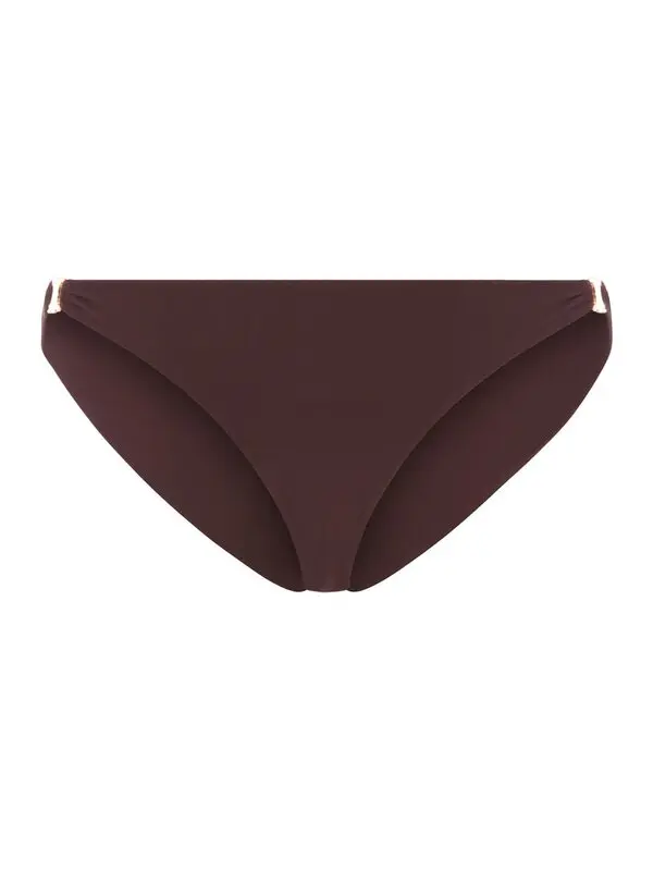 Celine Triomphe Swimsuit Bottom In Matte Jersey - Multicolor