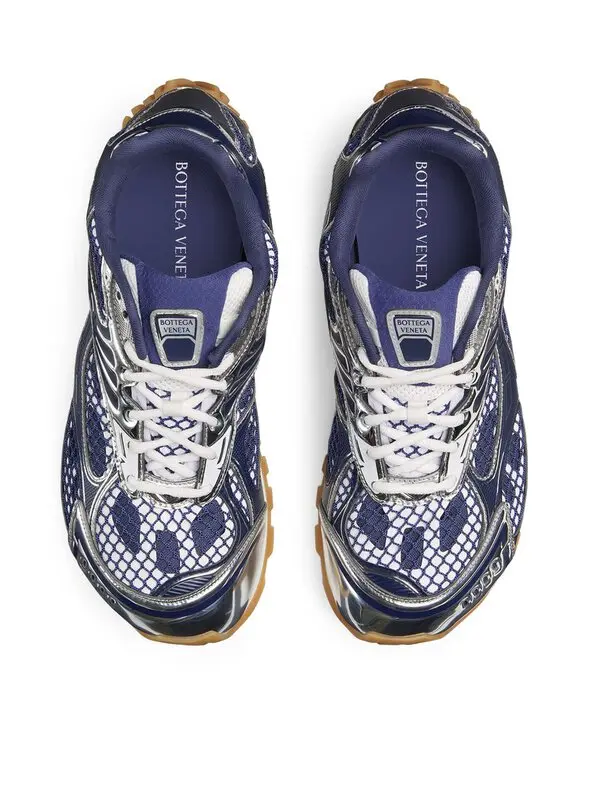 Bottega Veneta Orbit Technical Fabric Lace-up Sneakers - Multicolor