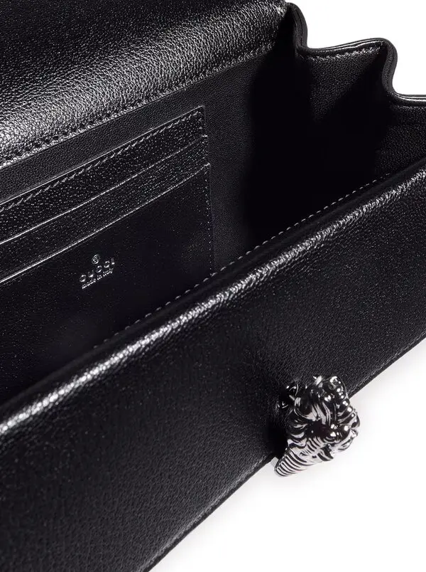Gucci Dionysus Small Shoulder Bag In Grained Leather