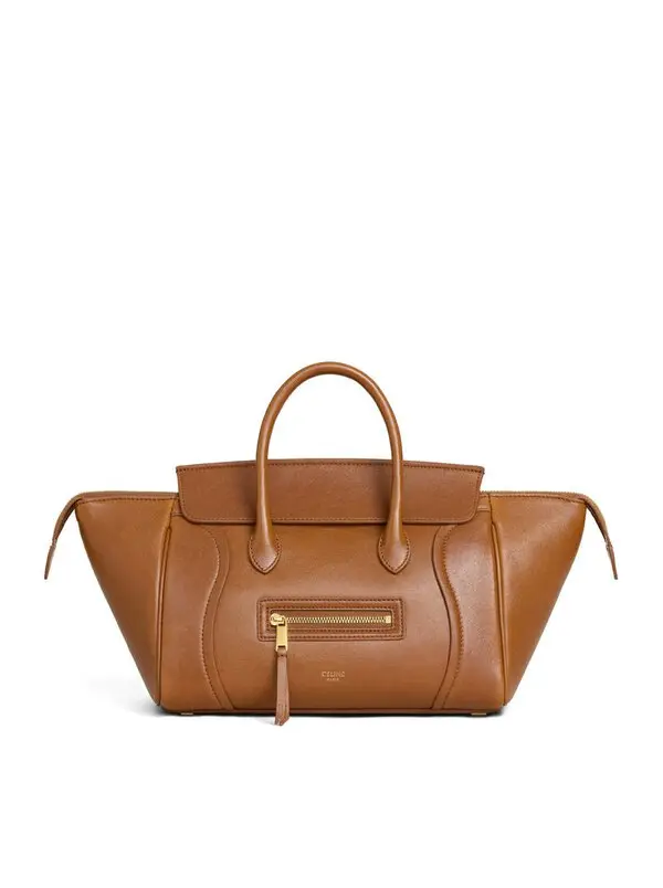 Celine Small Lambskin Luggage Bag - Multicolor