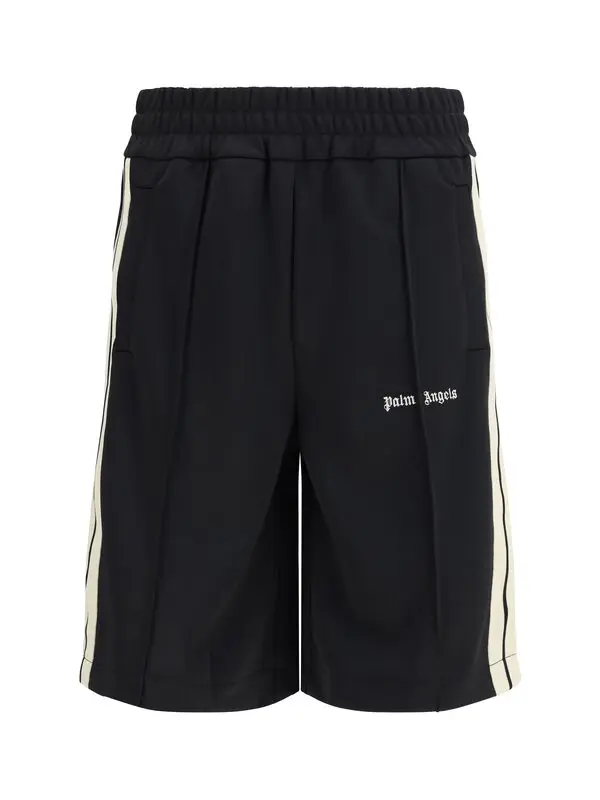 Palm Angels Classic Logo Track Shorts - Black