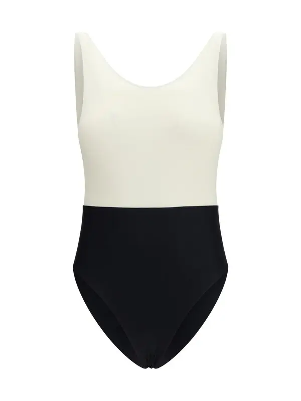 Ami Nylon One-piece Swimsuit - Multicolor