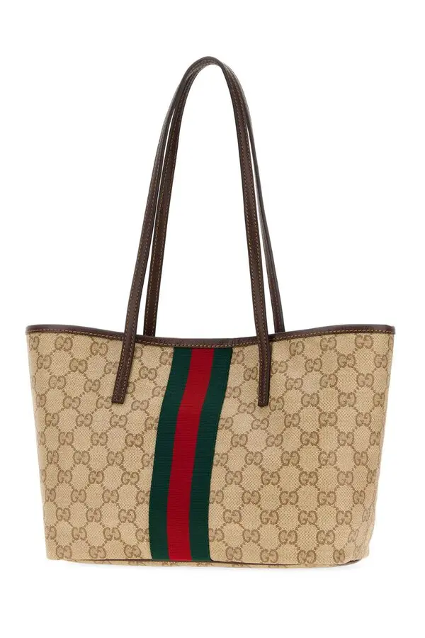 Gucci Printed Canvas Small Tribeca Shopping Bag - Multicolor