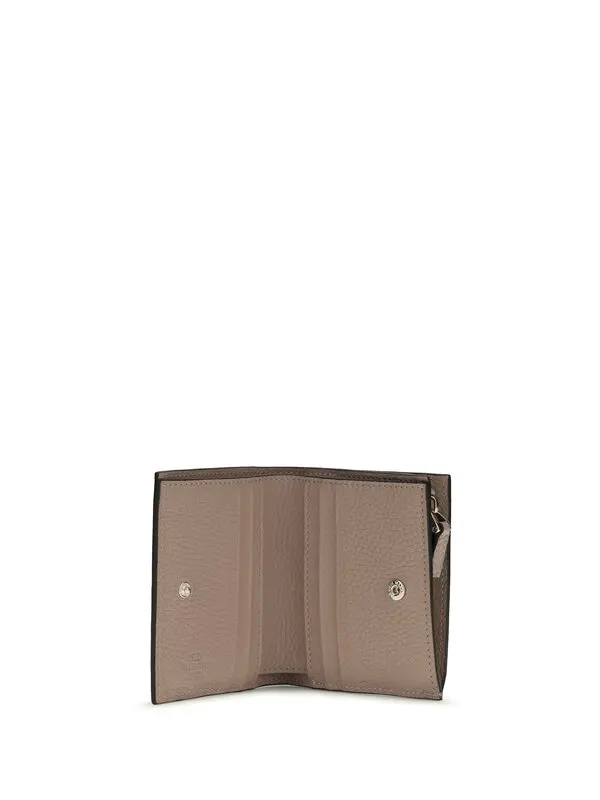 Valentino Garavani Rockstud Wallet - Gray