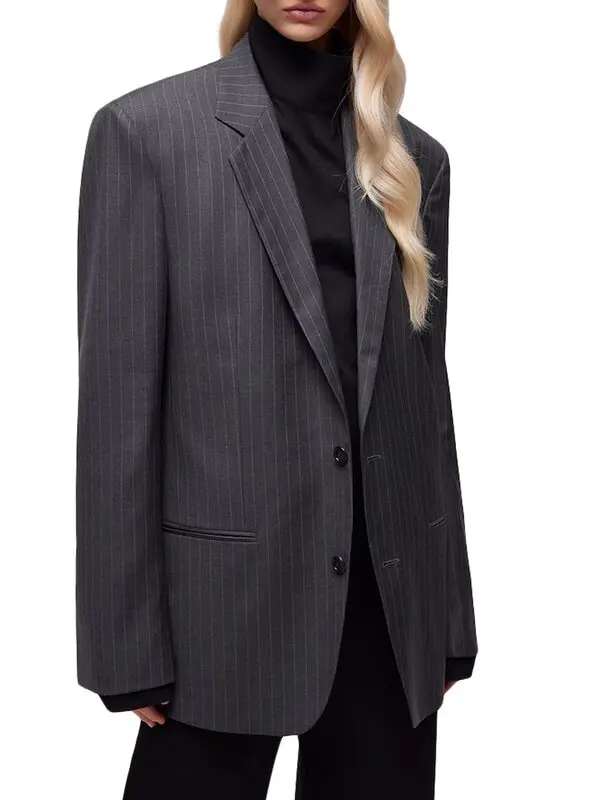 Gucci Pinstriped Wool Jacket