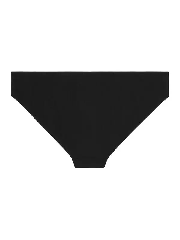 Celine Triomphe Swimsuit Bottom In Matte Jersey