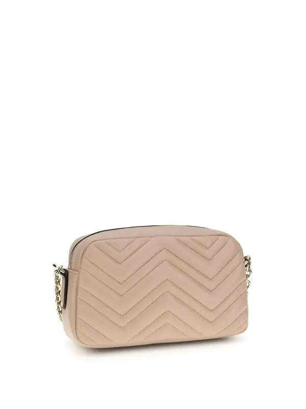 Gucci Gg Marmont Nappa Leather Shoulder Bag - Pink