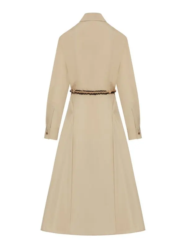 Max Mara Cotton Midi Shirt Dress