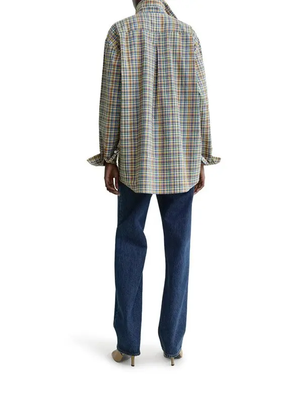 TOTEME Checked Cotton Shirt