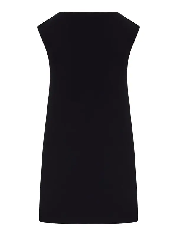 Celine Wool Blend Dress With Triomphe Logo