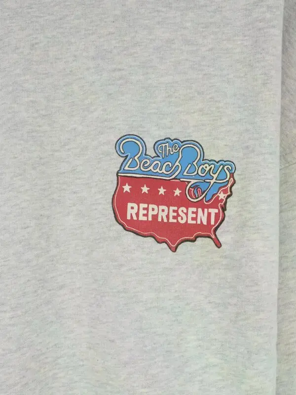 REPRESENT Graphic Print Cotton Sweatshirt